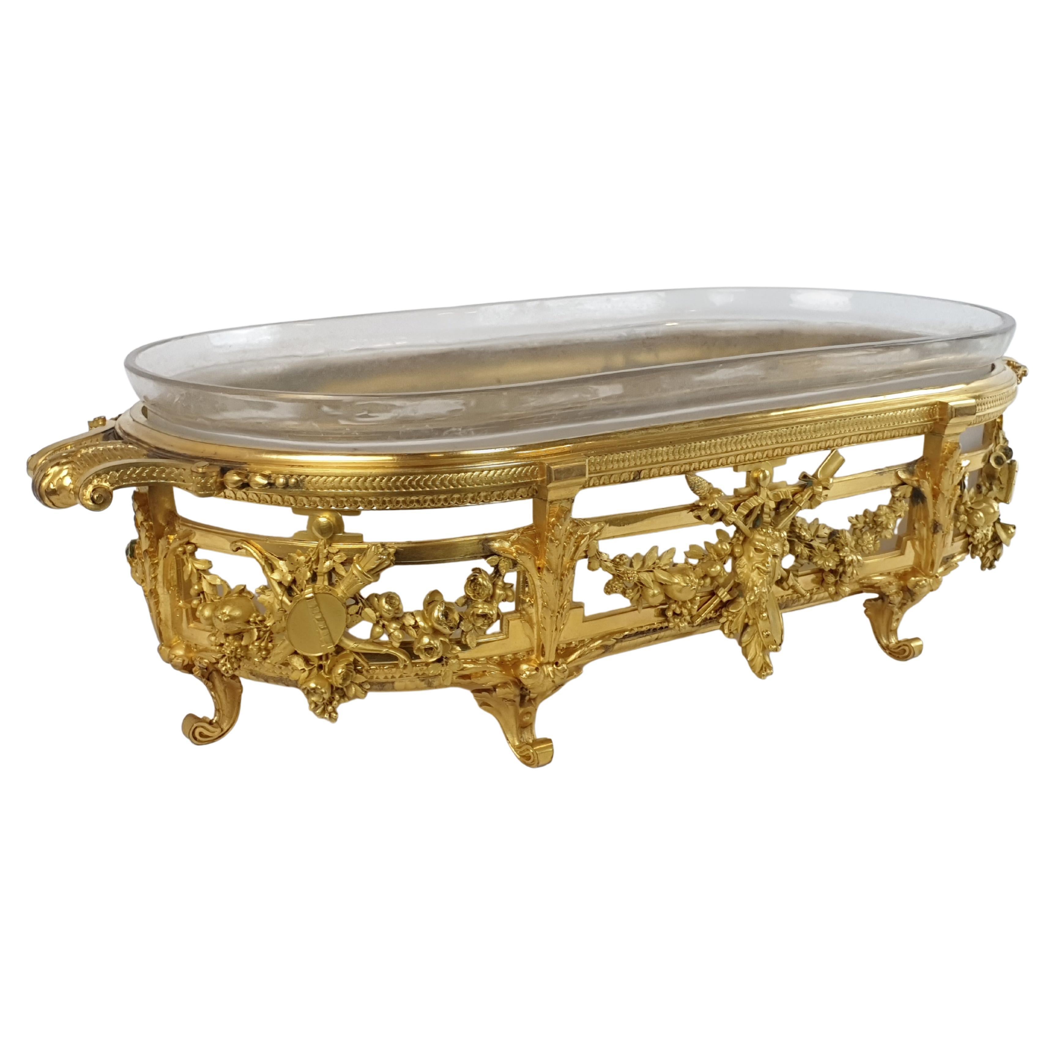 19th Century Decorated Bronze Vase Signed by F. Barbedienne For Sale at ...