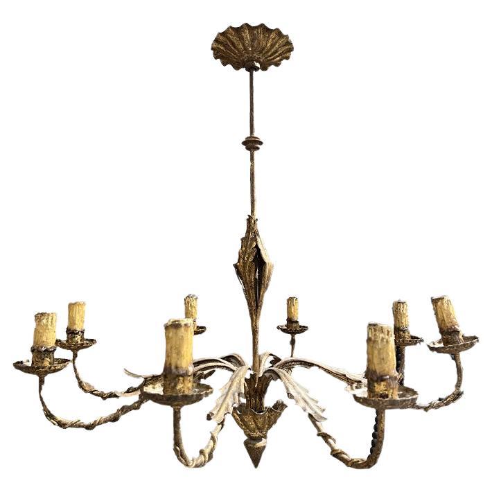Elegant Alexander von Eikh Gilded Chandelier For Sale at 1stDibs
