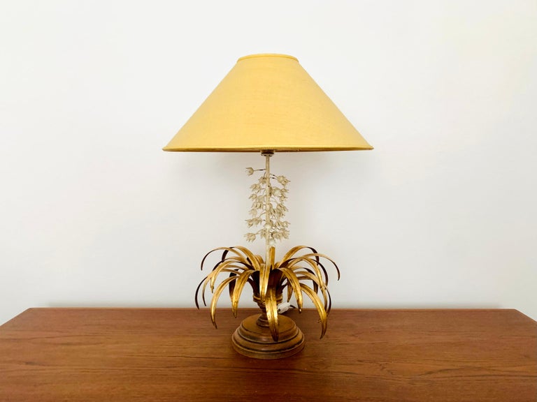 Gilded Italian Hollywood Regency Table Lamp by Hans Kögl For Sale at ...