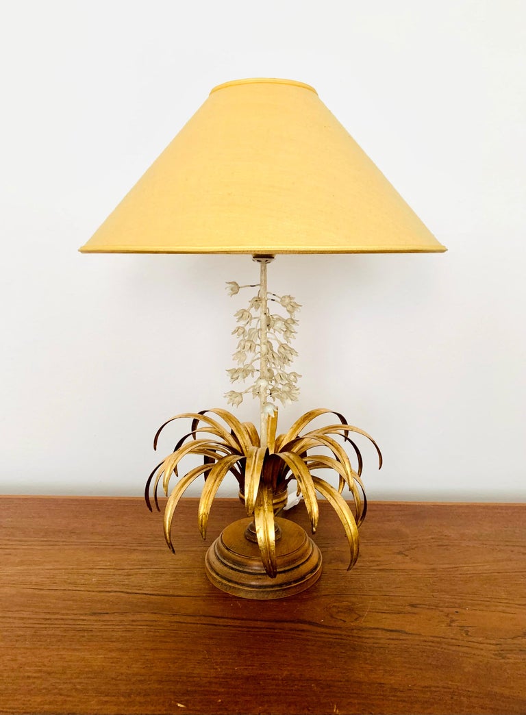 Gilded Italian Hollywood Regency Table Lamp by Hans Kögl For Sale at ...