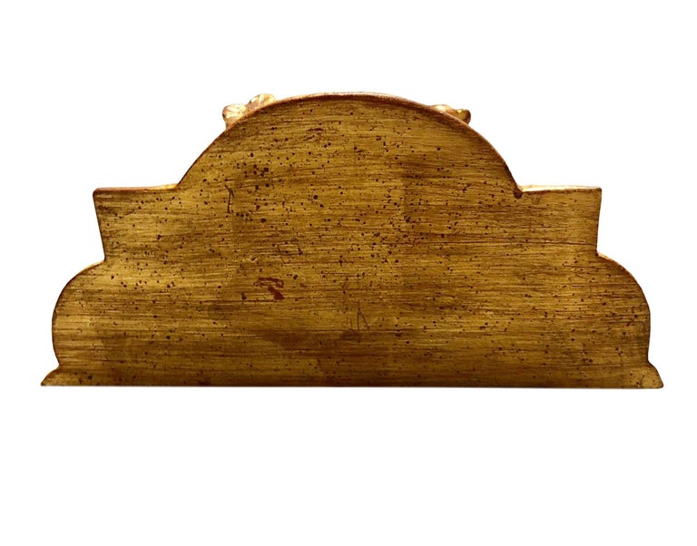 Gilded Mid Century Brackets For Sale at 1stDibs