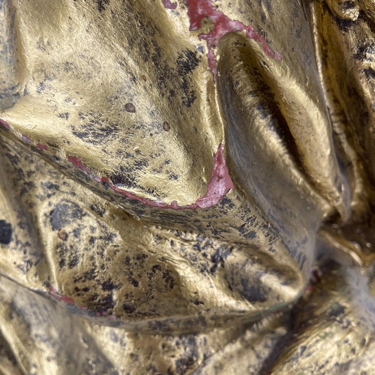 Gilded Rococo Madame de Pompadour Sphinx Statue, Louis XV Style For ...