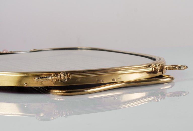 Gilded Silver Picture Frame by De Vecchi, Milano For Sale at 1stDibs