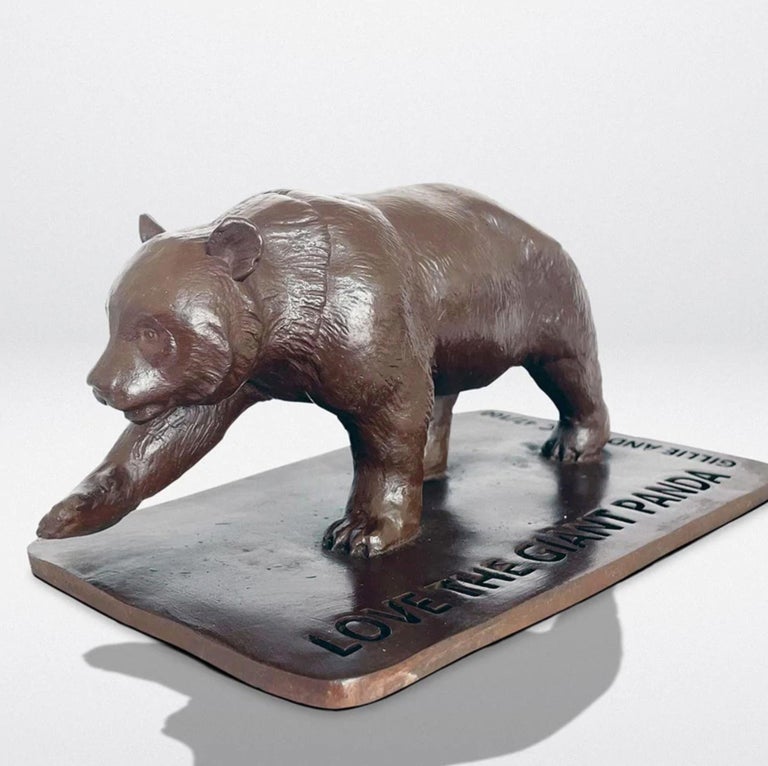 Gillie and Marc Schattner - Authentic Bronze Love the Giant Panda ...