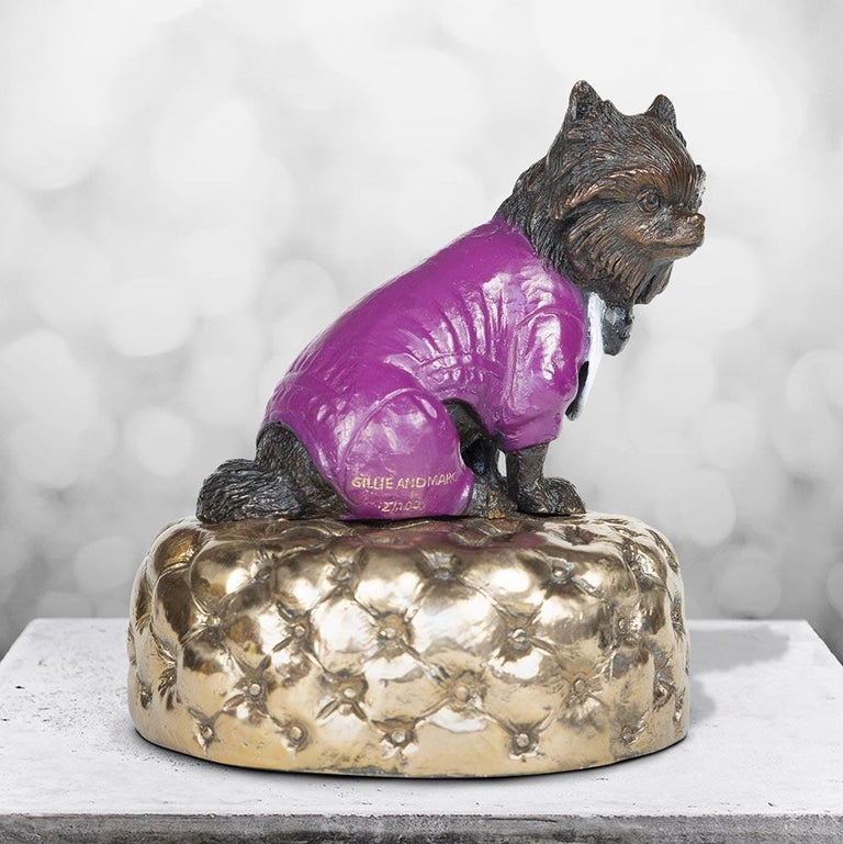 Gillie and Marc Schattner - Authentic Bronze Giggy Sculpture with ...