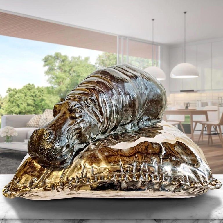 Gillie and Marc Schattner - Authentic Limited Edition Bronze Hippo ...
