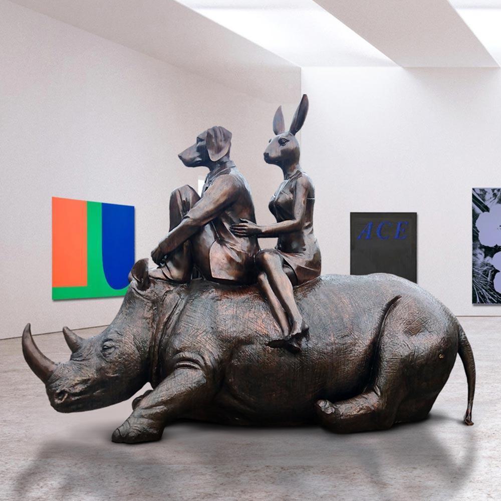 Gillie and Marc Schattner - Pop Art - Sculpture - Art - Fibreglass ...