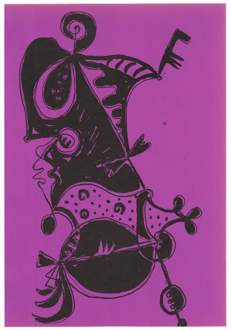 Gillo Dorfles - original lithograph For Sale at 1stDibs