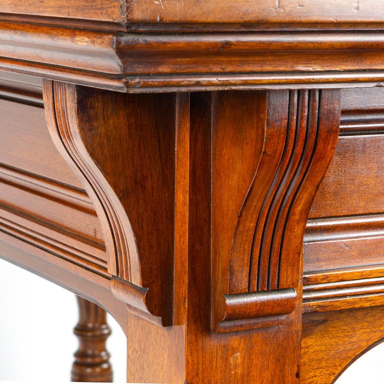Gillows American Black Walnut Library Table at 1stDibs