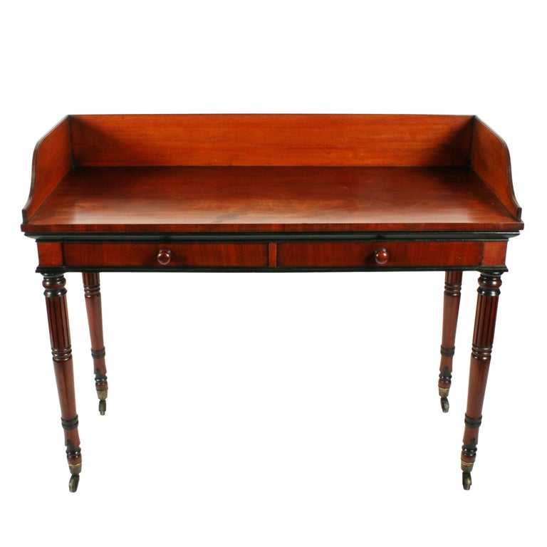 Gillows Design Two-Drawer Side Table For Sale at 1stDibs