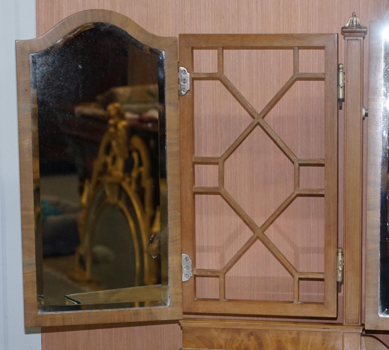 Gillows Vintage Dressing Table and Stool Ornate Claw and Ball Feet Part ...