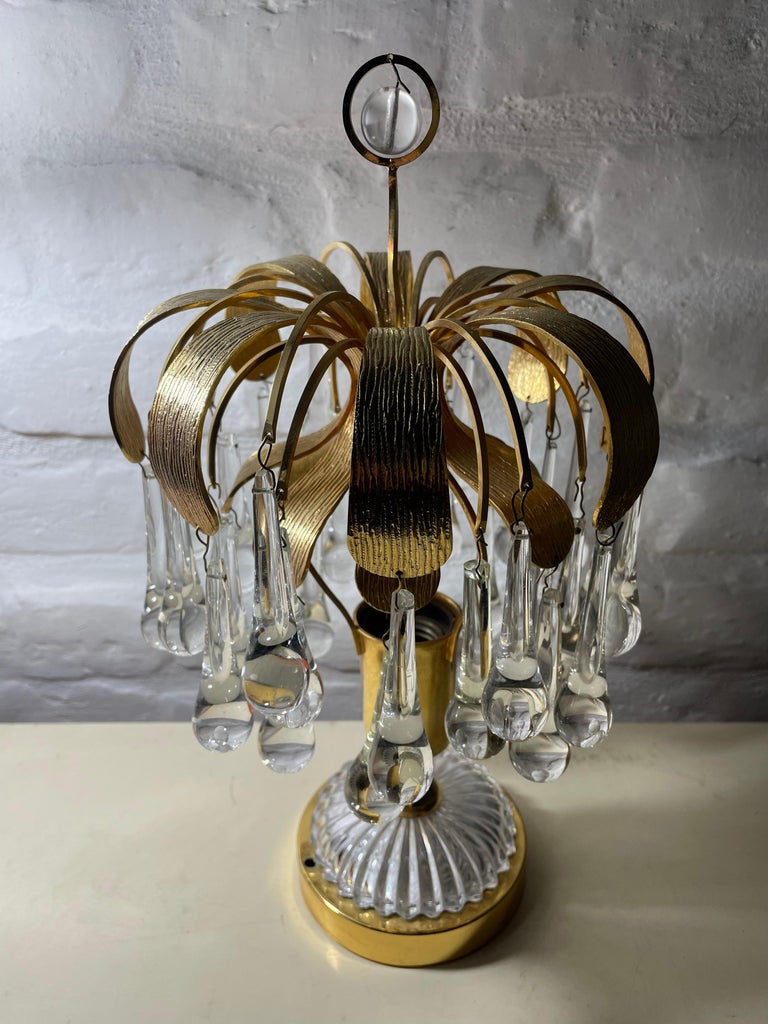 Vintage Regency Table Lamp Model S-1350 T by Palwa Germany For Sale at ...