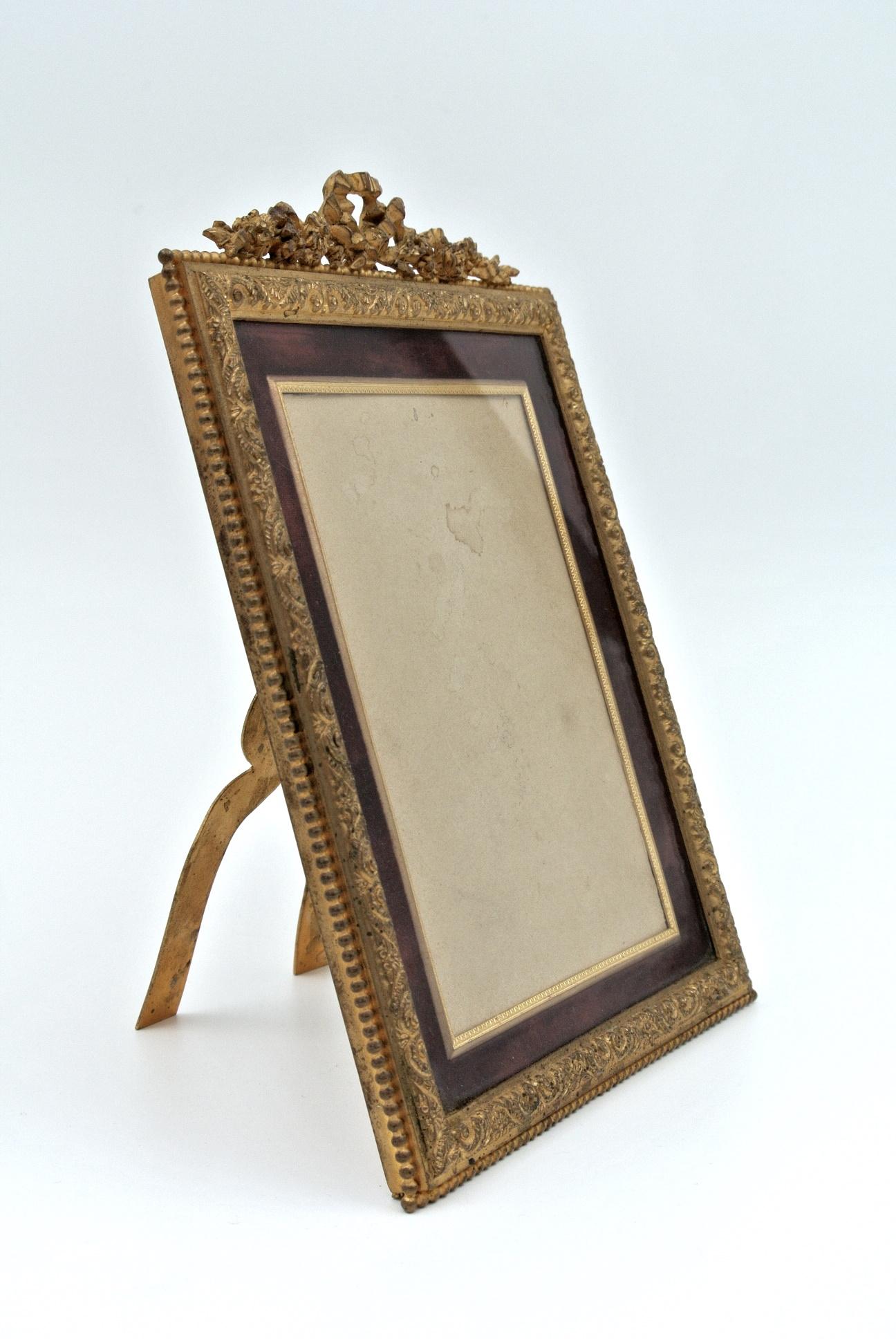 Gilt Bronze and Burgundy Velvet Photo Frame at 1stDibs | burgundy photo ...