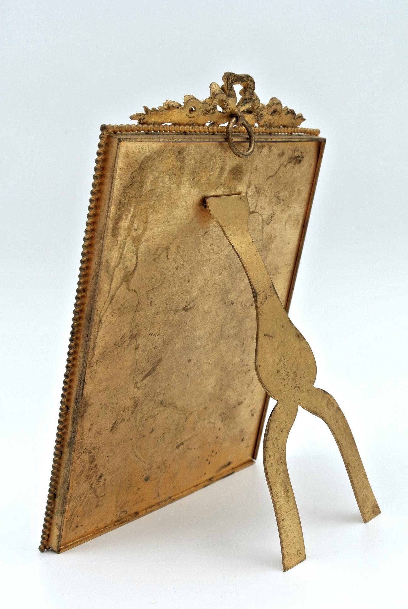 Gilt Bronze and Burgundy Velvet Photo Frame at 1stDibs | burgundy photo ...