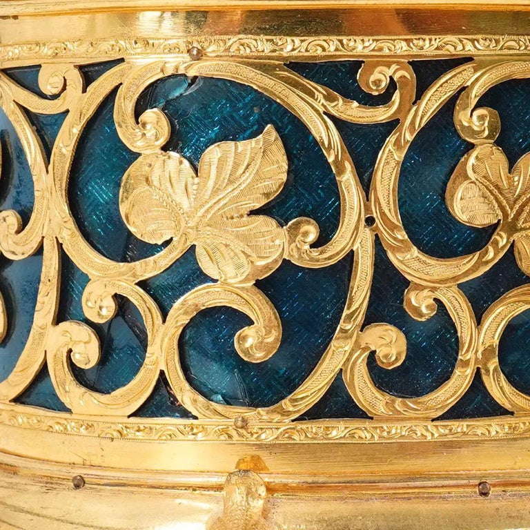 Gilt Bronze Jewelry Chest by Tahan of Paris, circa 1900 For Sale at 1stDibs