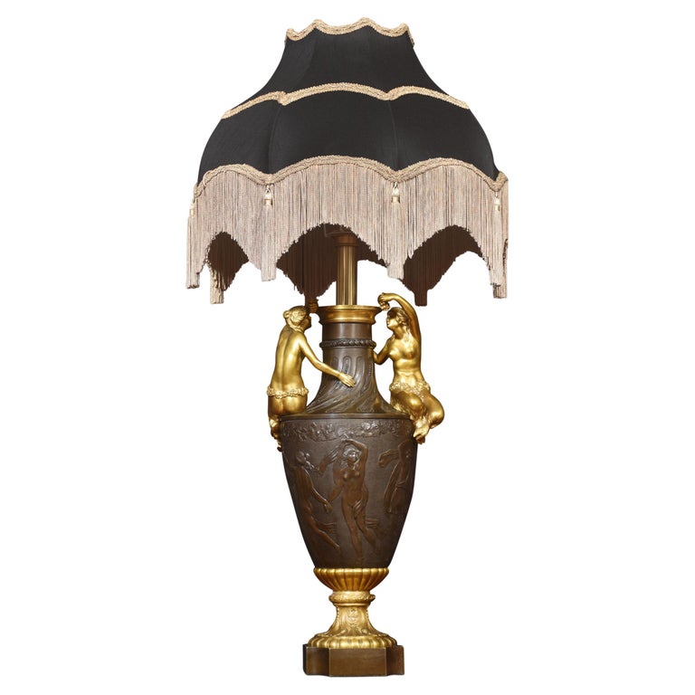 Gilt Bronze Table Lamp For Sale at 1stDibs