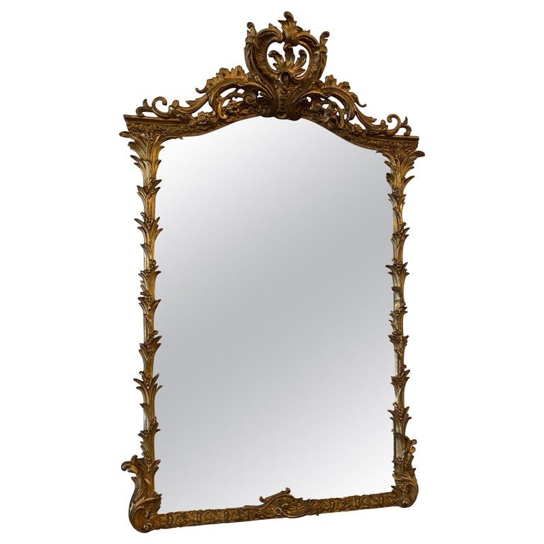 Gilt Gold Mirror For Sale at 1stDibs