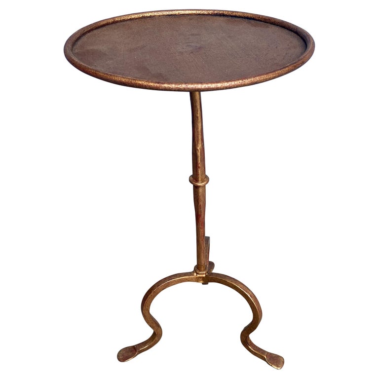 Gilt Iron Drinks Table at 1stDibs