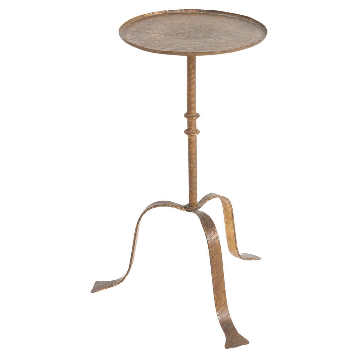 Gilt Iron Martini Table at 1stDibs