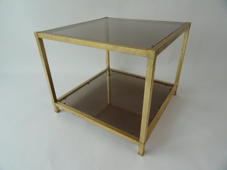 Gilt Metal Table For Sale at 1stDibs