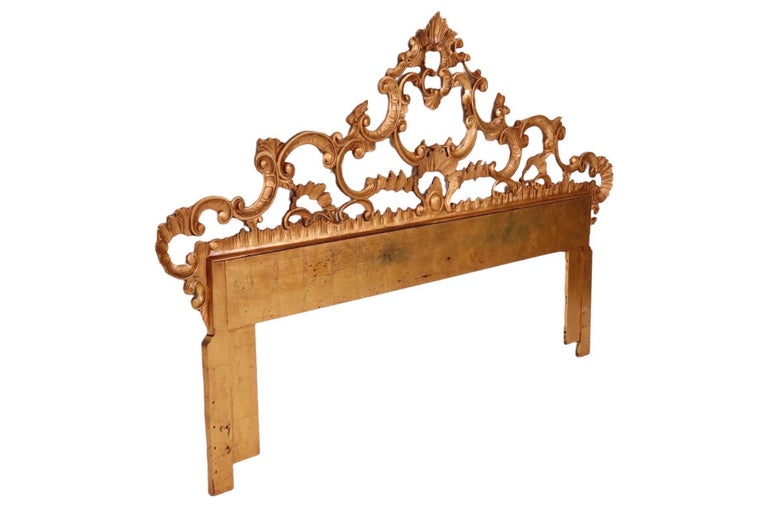 Gilt Rococo Style King Size Headboard For Sale at 1stDibs | rococo ...
