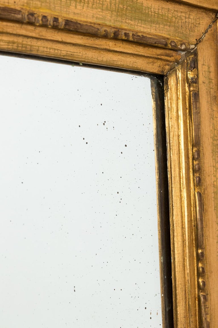 Giltwood Gustavian Mirror at 1stDibs