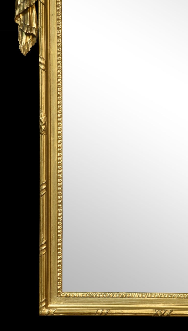 Giltwood Wall Mirror of Neo Classical Design For Sale at 1stDibs