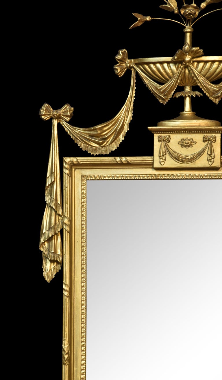 Giltwood Wall Mirror of Neo Classical Design For Sale at 1stDibs