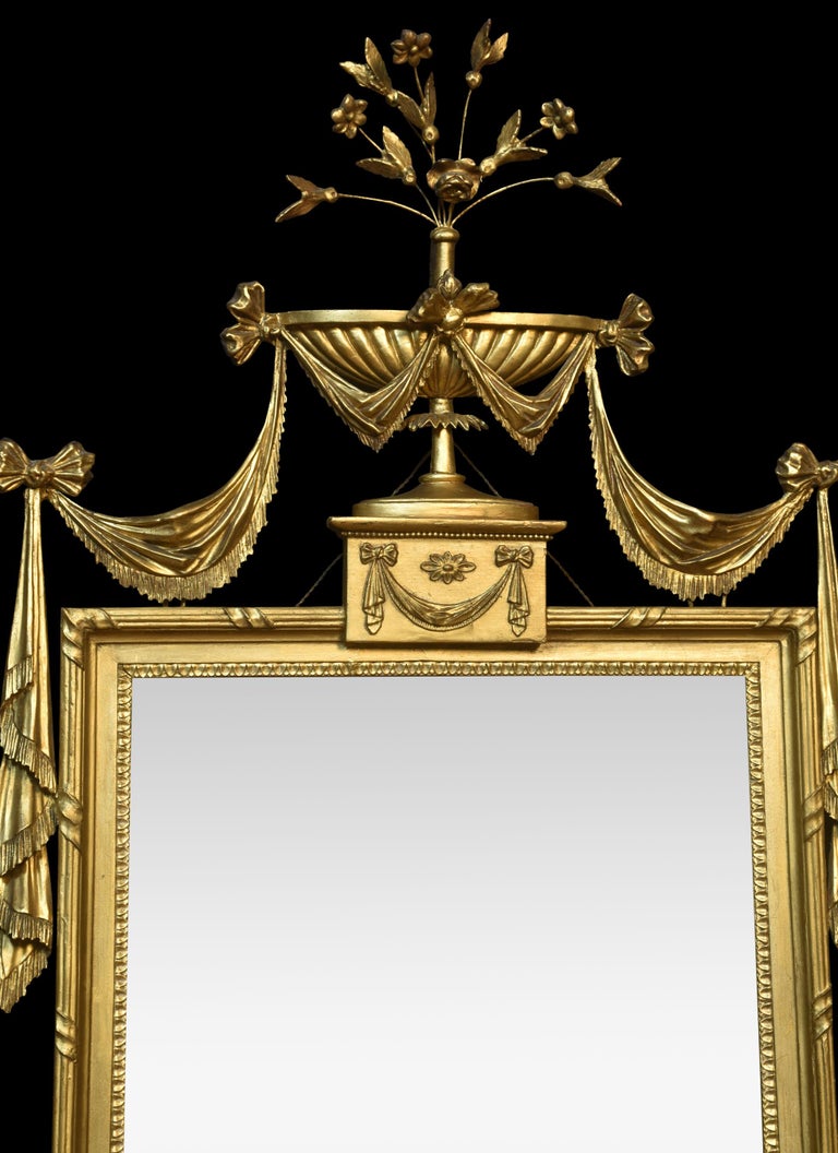 Giltwood Wall Mirror of Neo Classical Design For Sale at 1stDibs