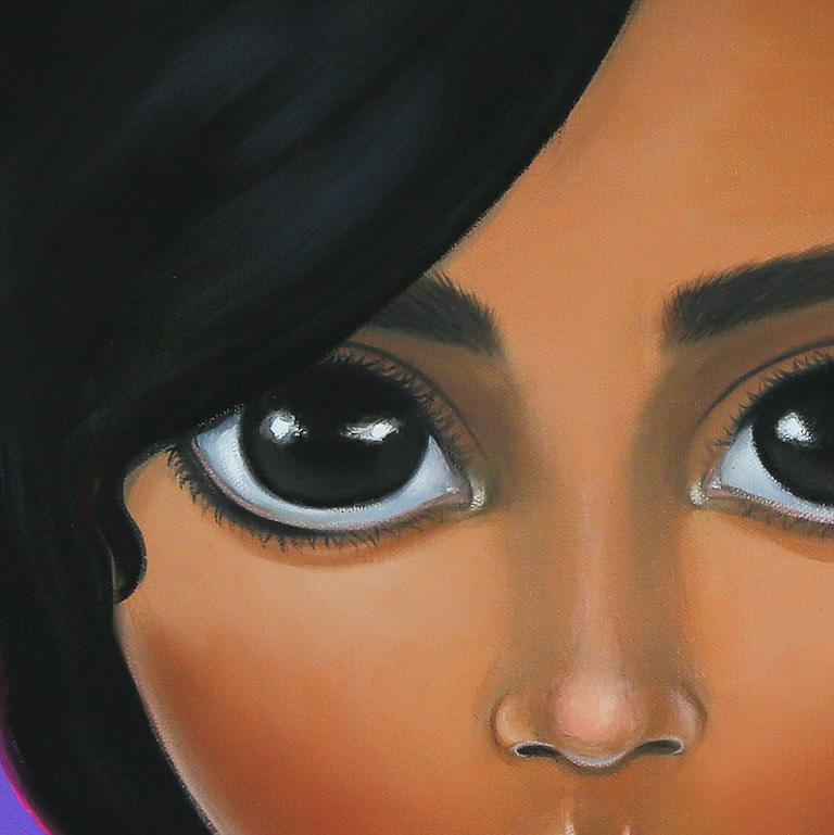 Gina Palmerin - Pop Art Portrait of Prince For Sale at 1stDibs