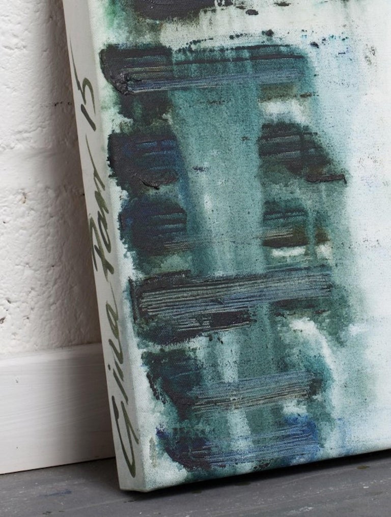 Gina Parr - Gina Parr, In the Cold Sea, Original Abstract Landscape ...