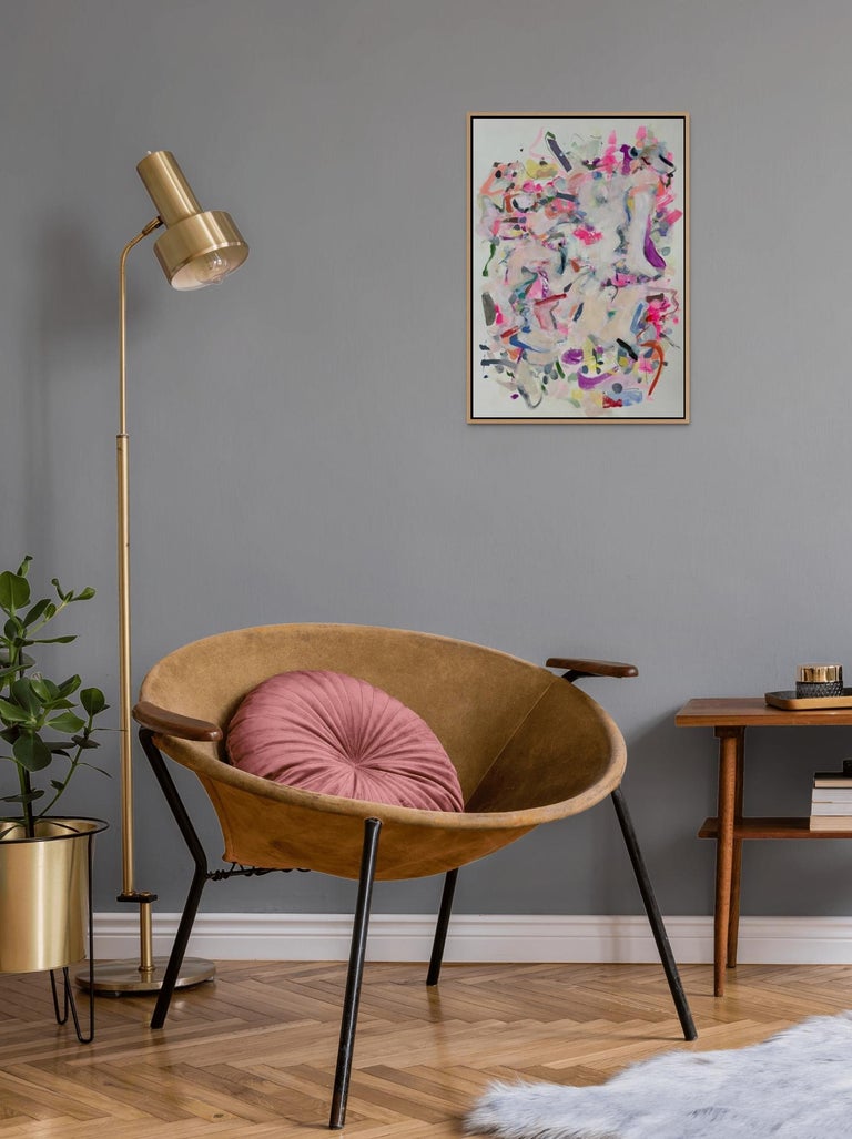 Gina Werfel - Boundary (Abstract painting) For Sale at 1stDibs