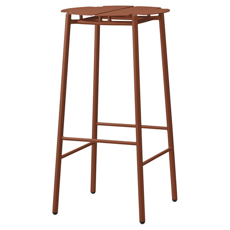 Ginger Bread Minimalist Bar Stool For Sale at 1stDibs