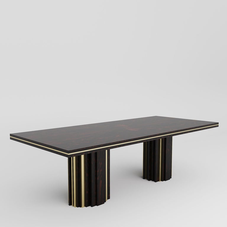 GINGER Wood Dining Table For Sale at 1stDibs