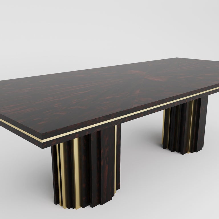 GINGER Wood Dining Table For Sale at 1stDibs
