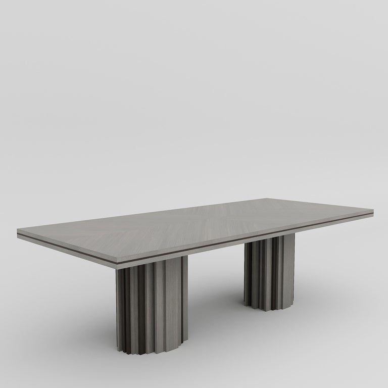 GINGER Wood Dining Table For Sale at 1stDibs