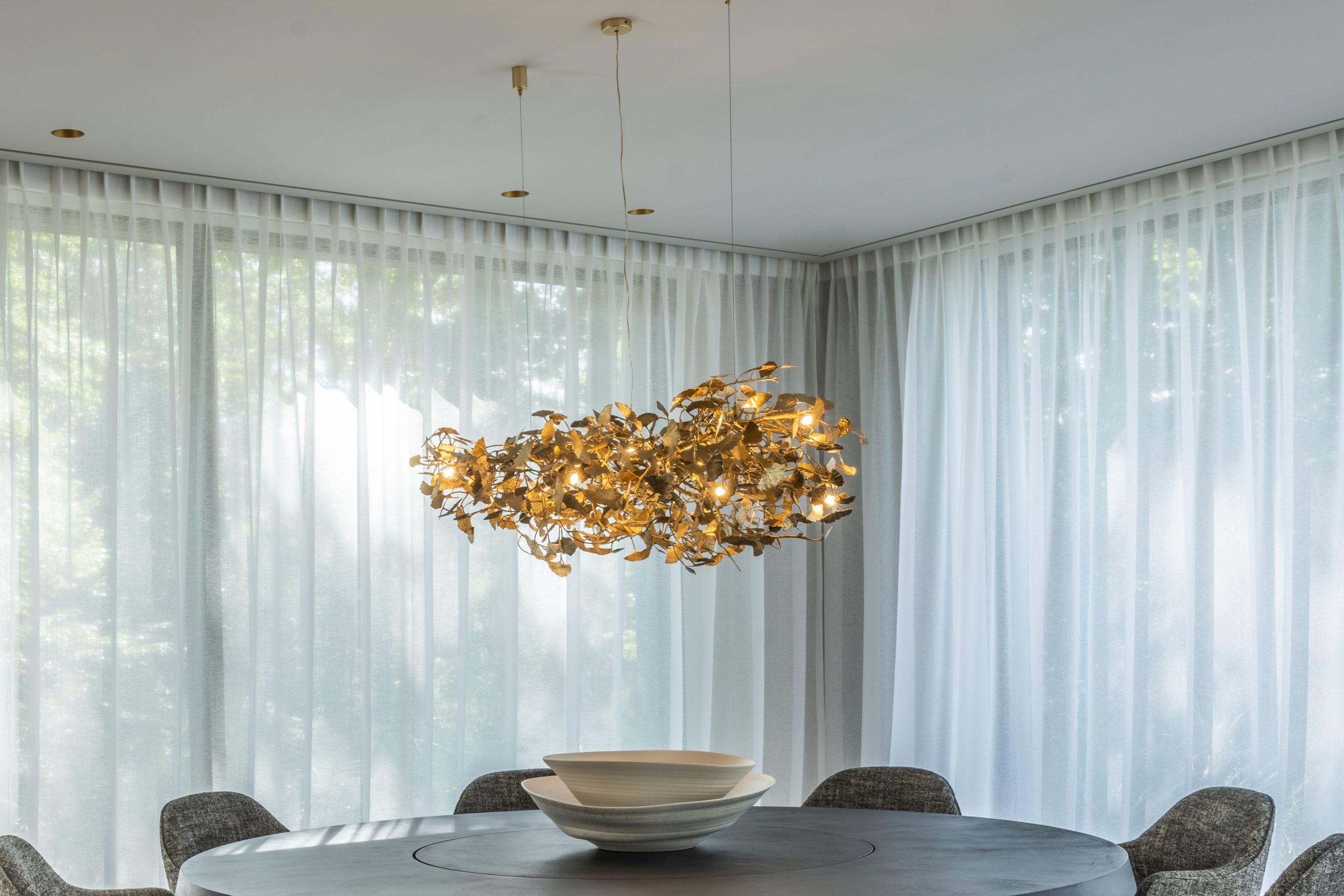 Ginkgo Chandelier by Veronica Mar For Sale at 1stDibs