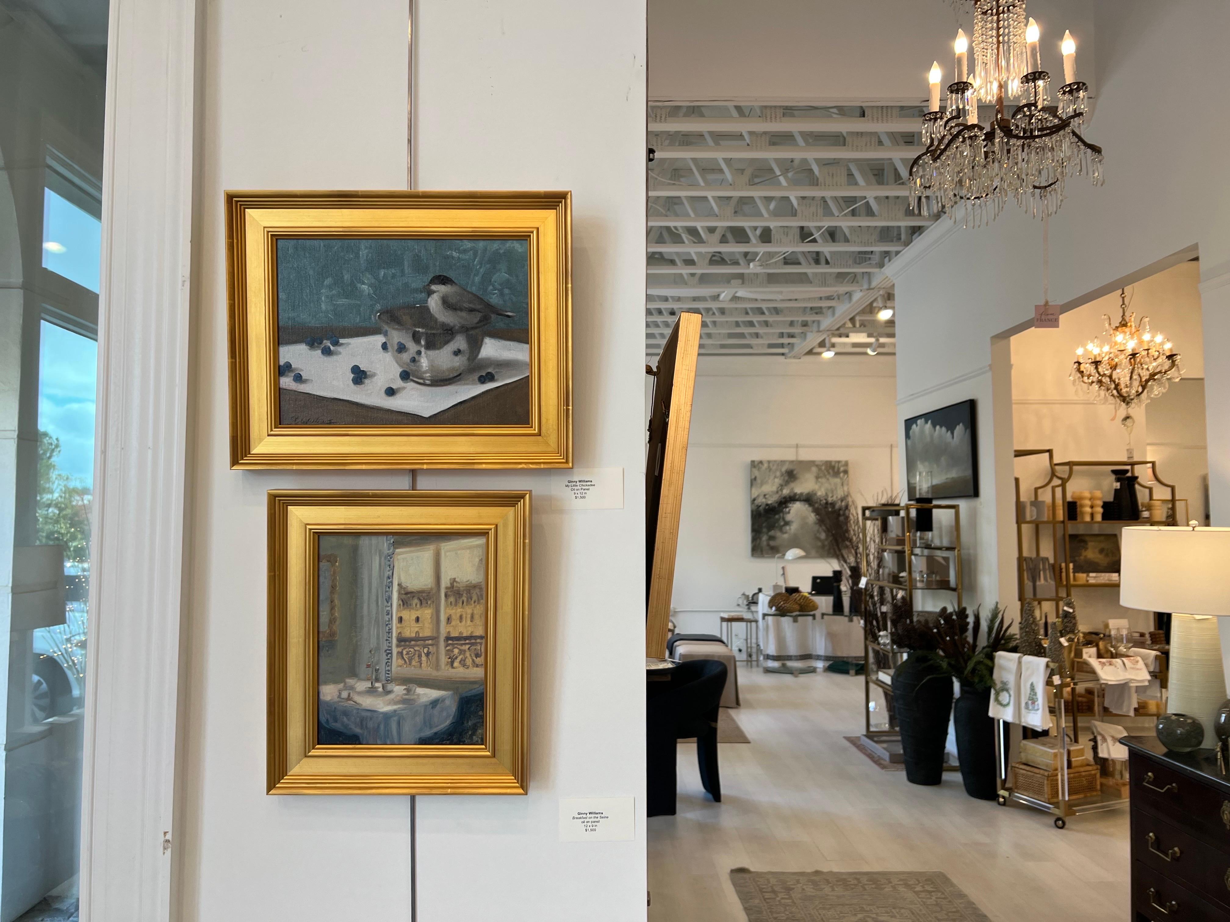 Ginny Williams - My Little Chickadee by Ginny Williams Framed Bird ...