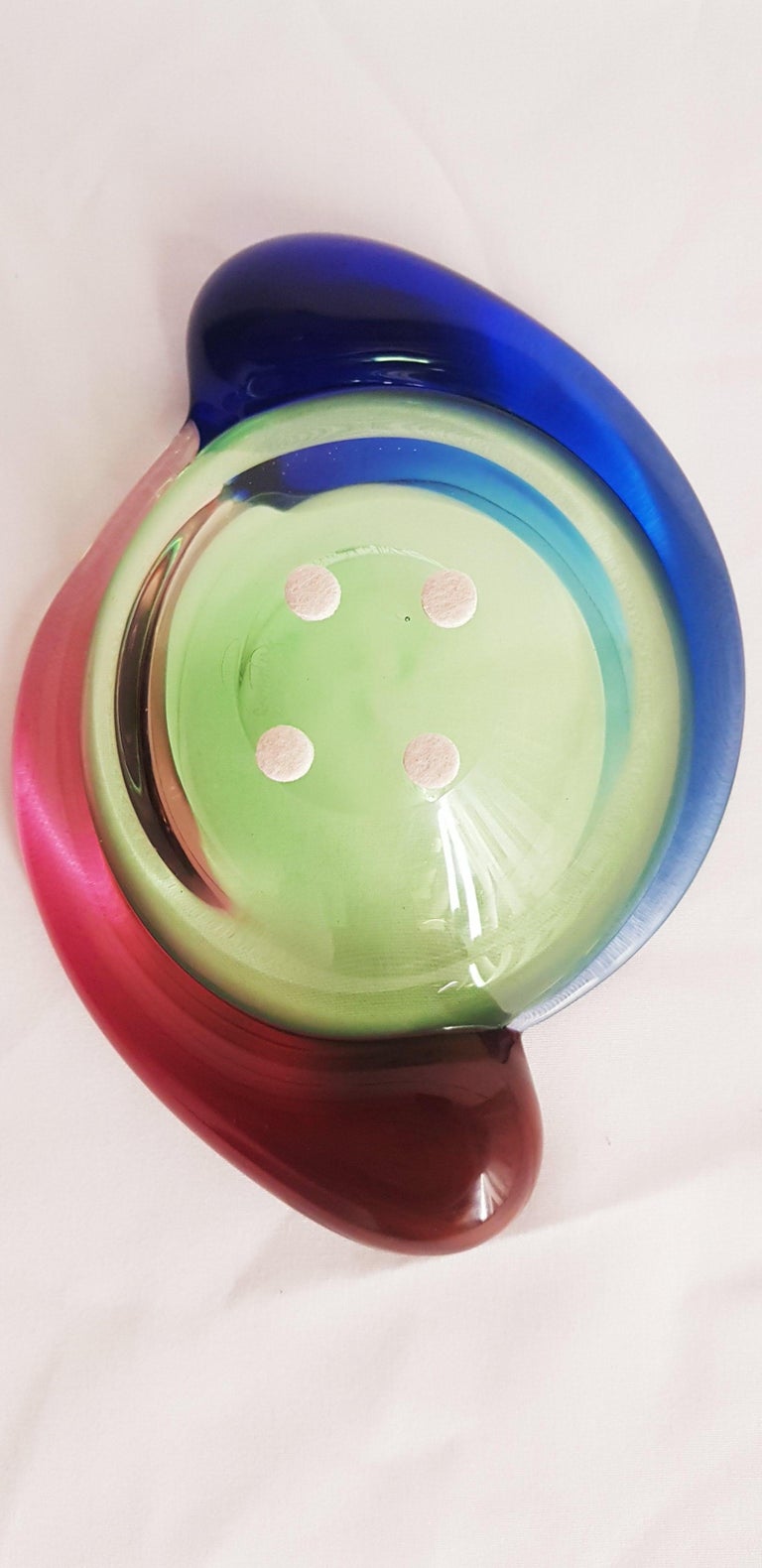 Gino Cenedese Verre de Murano Somerso Grande Gode En vente sur 1stDibs