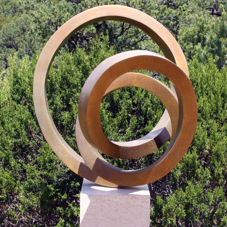 Gino Miles - "Harmony" Abstract Sculpture in Bronze Metal by Gino Miles ...