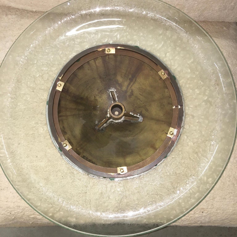 Gino Sarfatti Flush Mount from MV Augustus Ocean Liner at 1stDibs