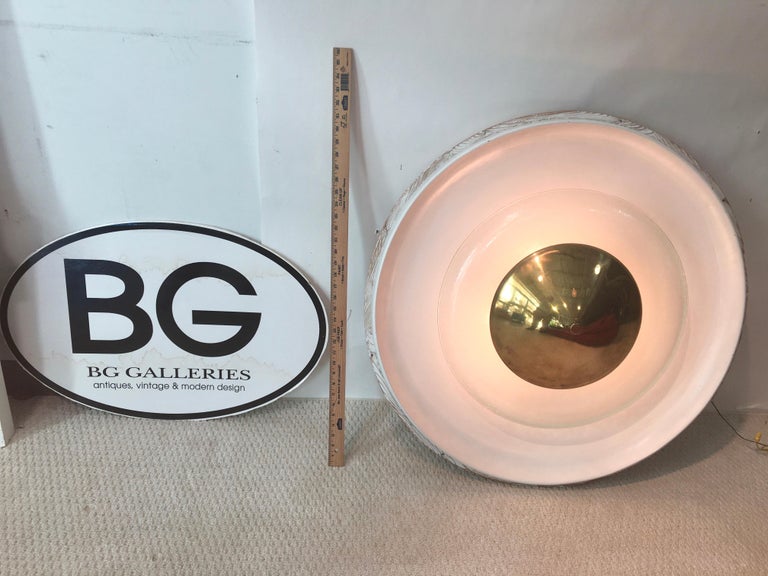 Gino Sarfatti Flush Mount from MV Augustus Ocean Liner at 1stDibs