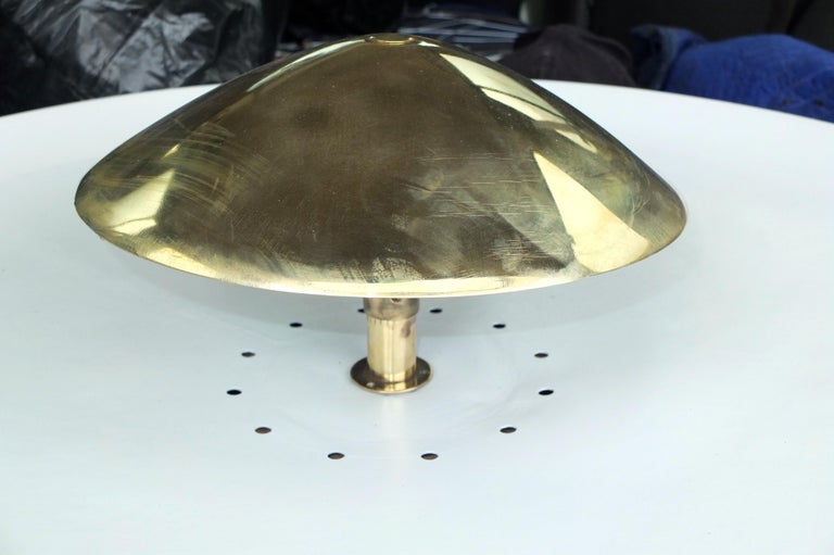 Gino Sarfatti Flush Mount from MV Augustus Ocean Liner at 1stDibs