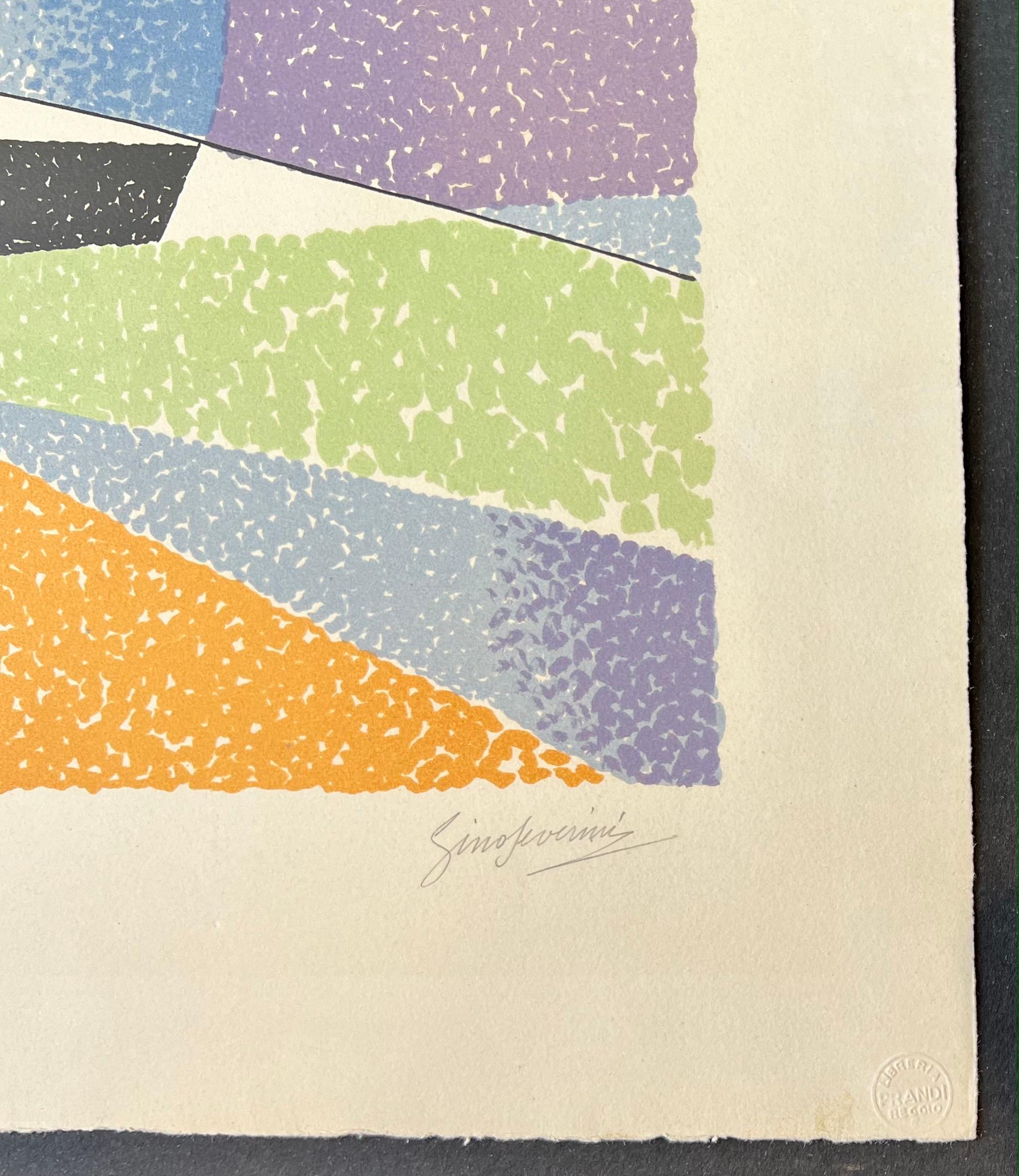 Gino Severini - Gino Severini ( 1883 – 1966 ) – Le cycliste – hand ...