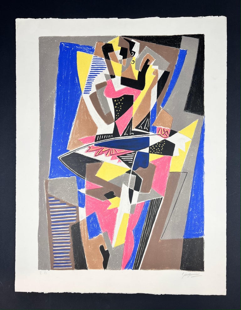 Gino Severini - Gino Severini ( 1883 – 1966 ) – LE DANSEUSE – hand ...