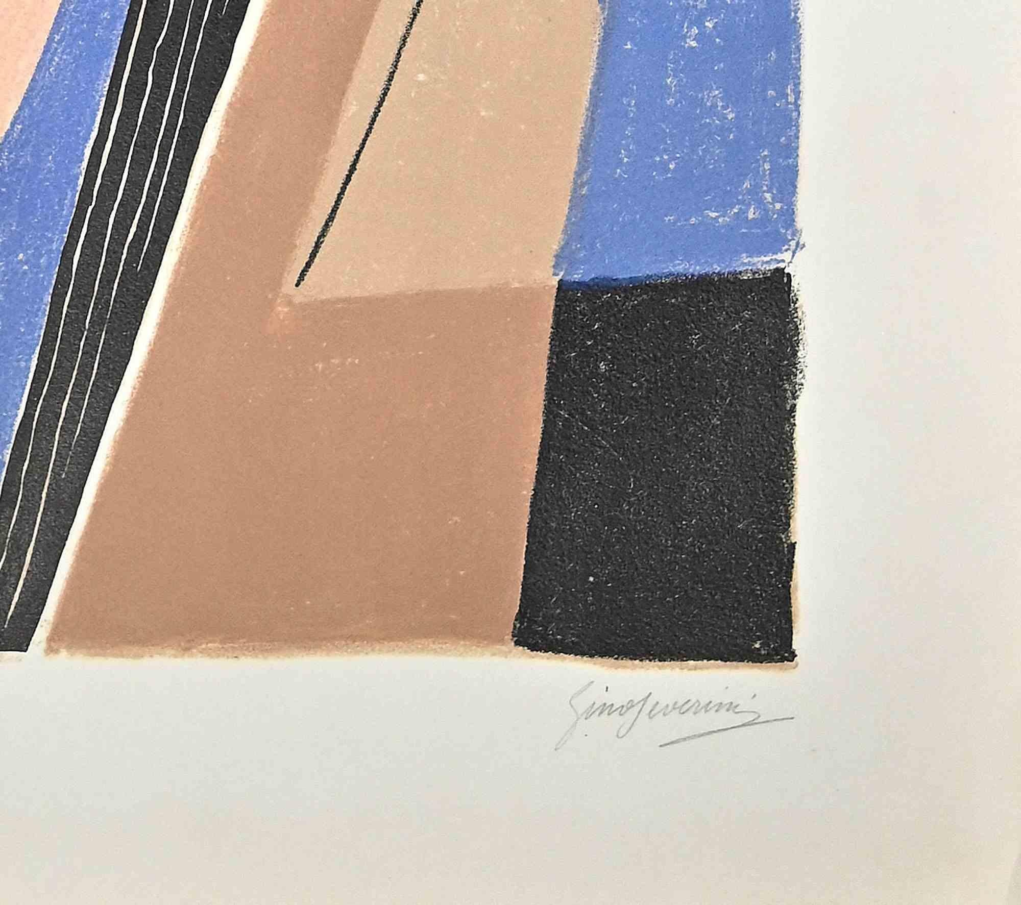 Gino Severini - La Danseuse - Original Lithograph by Gino Severini ...