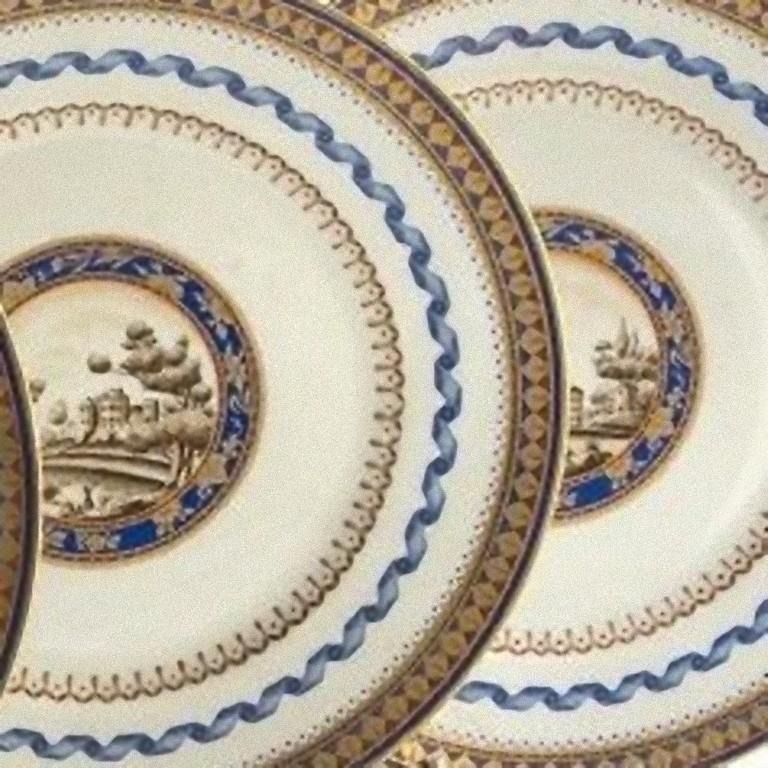 Ginori Porcelain Dishes, by Richard Ginori, Handmade in Italy, 20th Century at 1stDibs