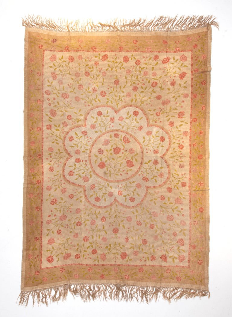 Ginormous Matyo Embroidery from Hungary, early 20th C. For Sale at 1stDibs