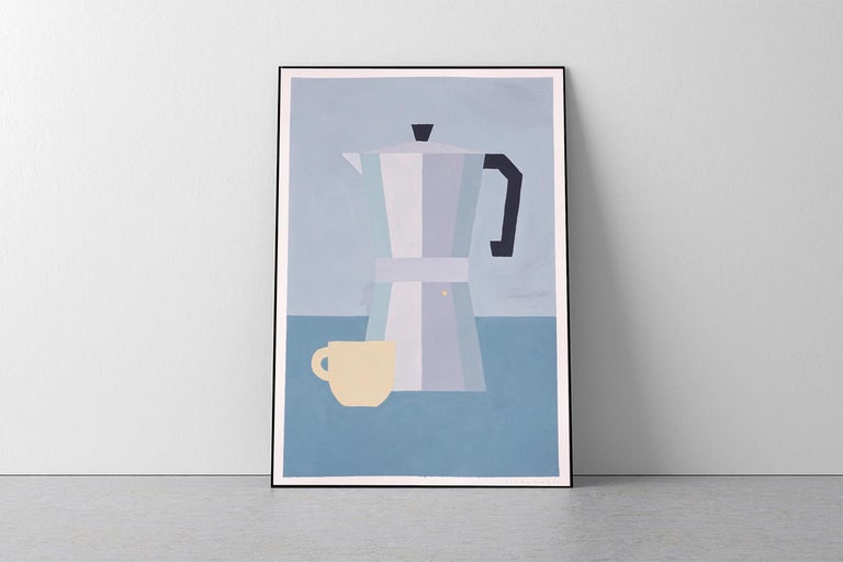 Gio Bellagio - Italian Coffee Maker, Cold Tones, Gray Hue, Modern Still ...