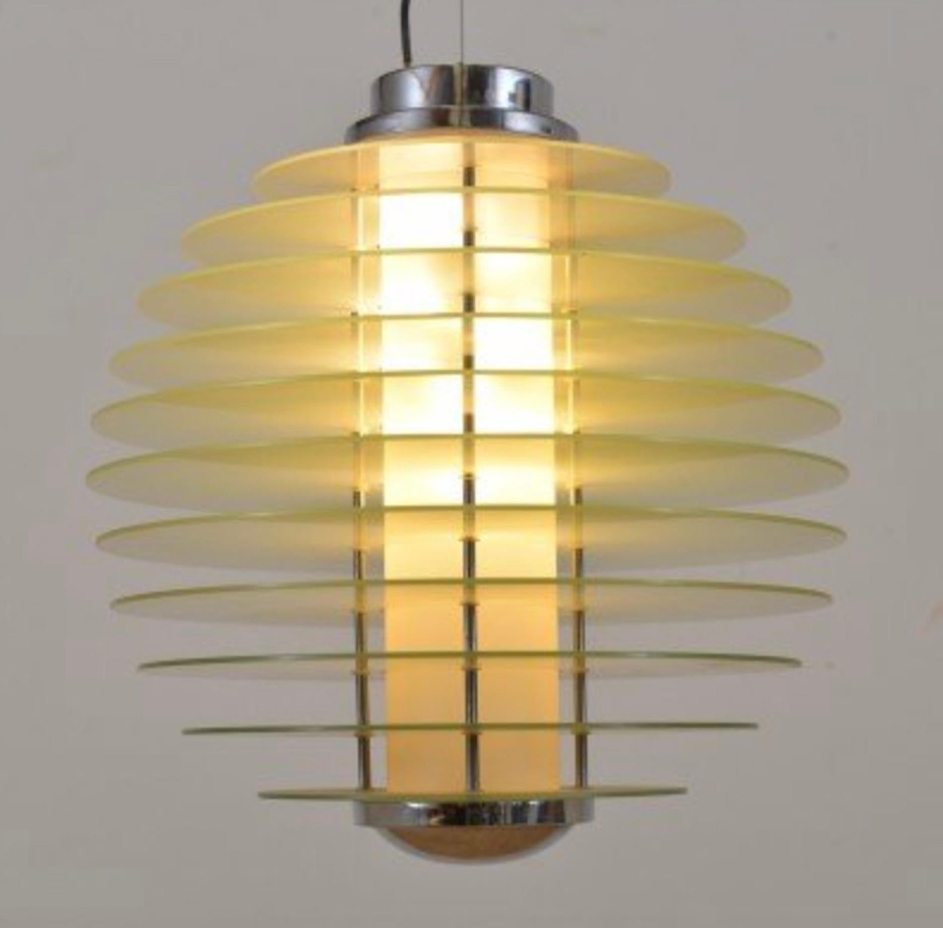 Gio Ponti 0024 Chandelier for Fontana Arte 1930s (Old Edition) For Sale ...